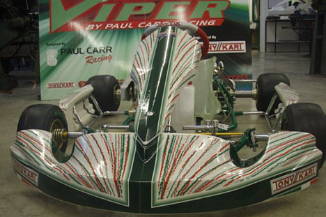 Motorsporten.dk - Go Kart - Tony Kart Viper, en ny billig kart kommer ...